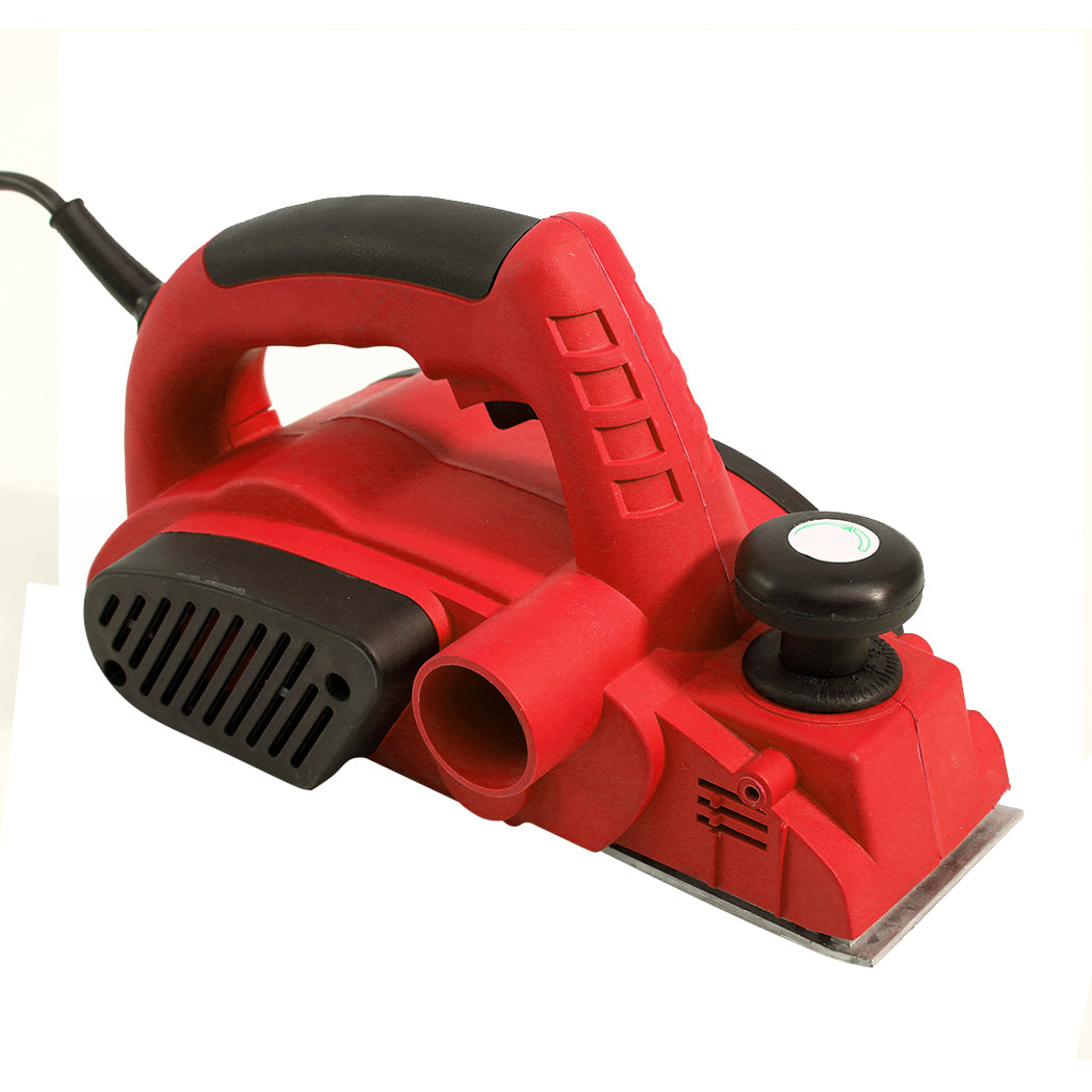 710W Powerful Electric Wood Planer Door Plane Hand Held Woodworking Po