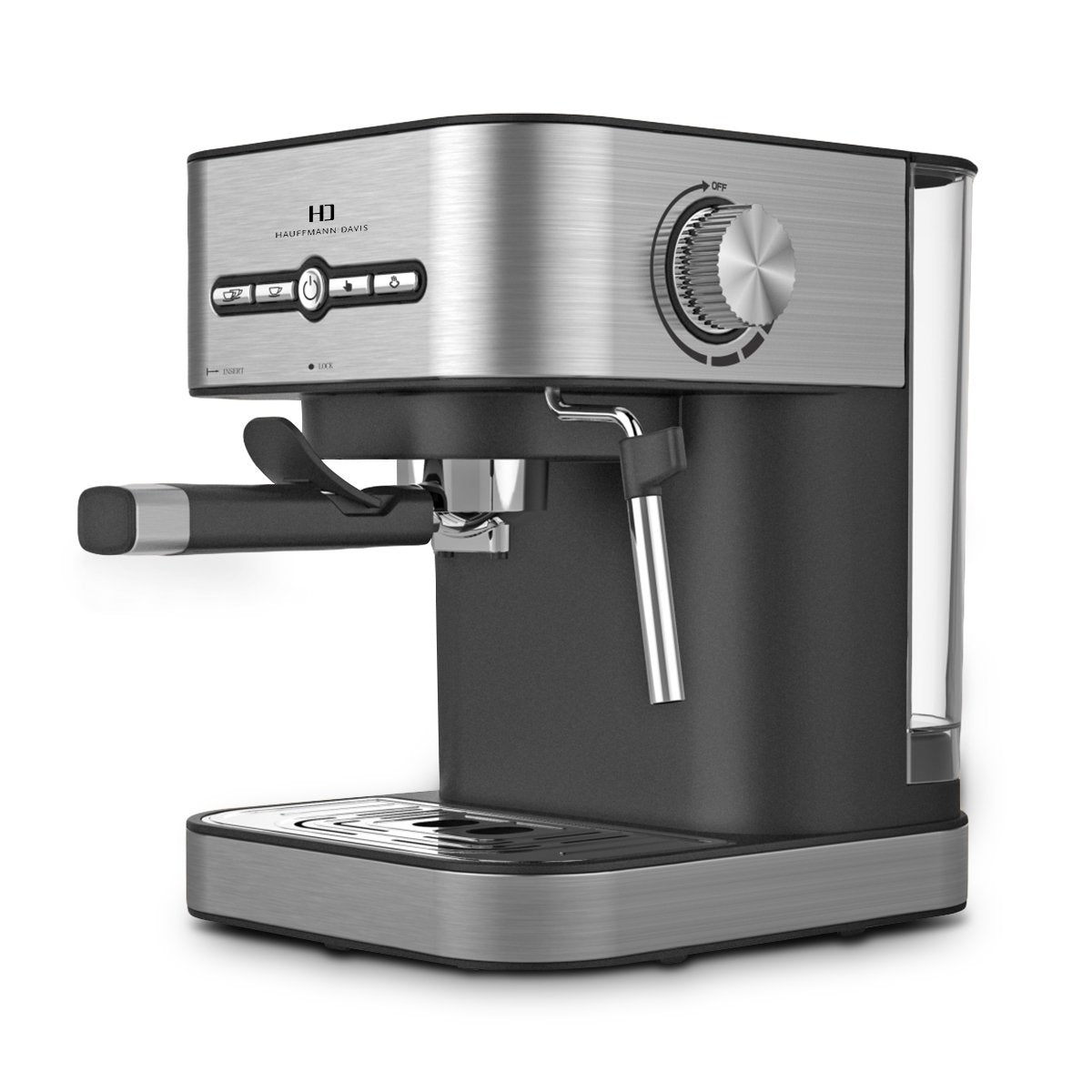 Hauffmann Davis Sa-Cm-2009 Espresso Coffee Machine 15 Bar Italian Pump