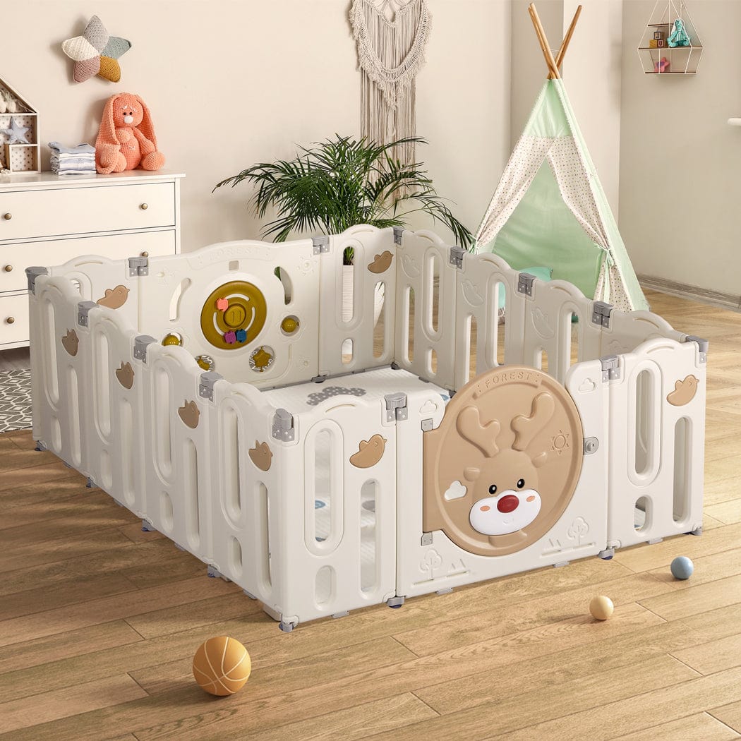 Create a Secure and Engaging Play Area for Your Child with a 14-Panel