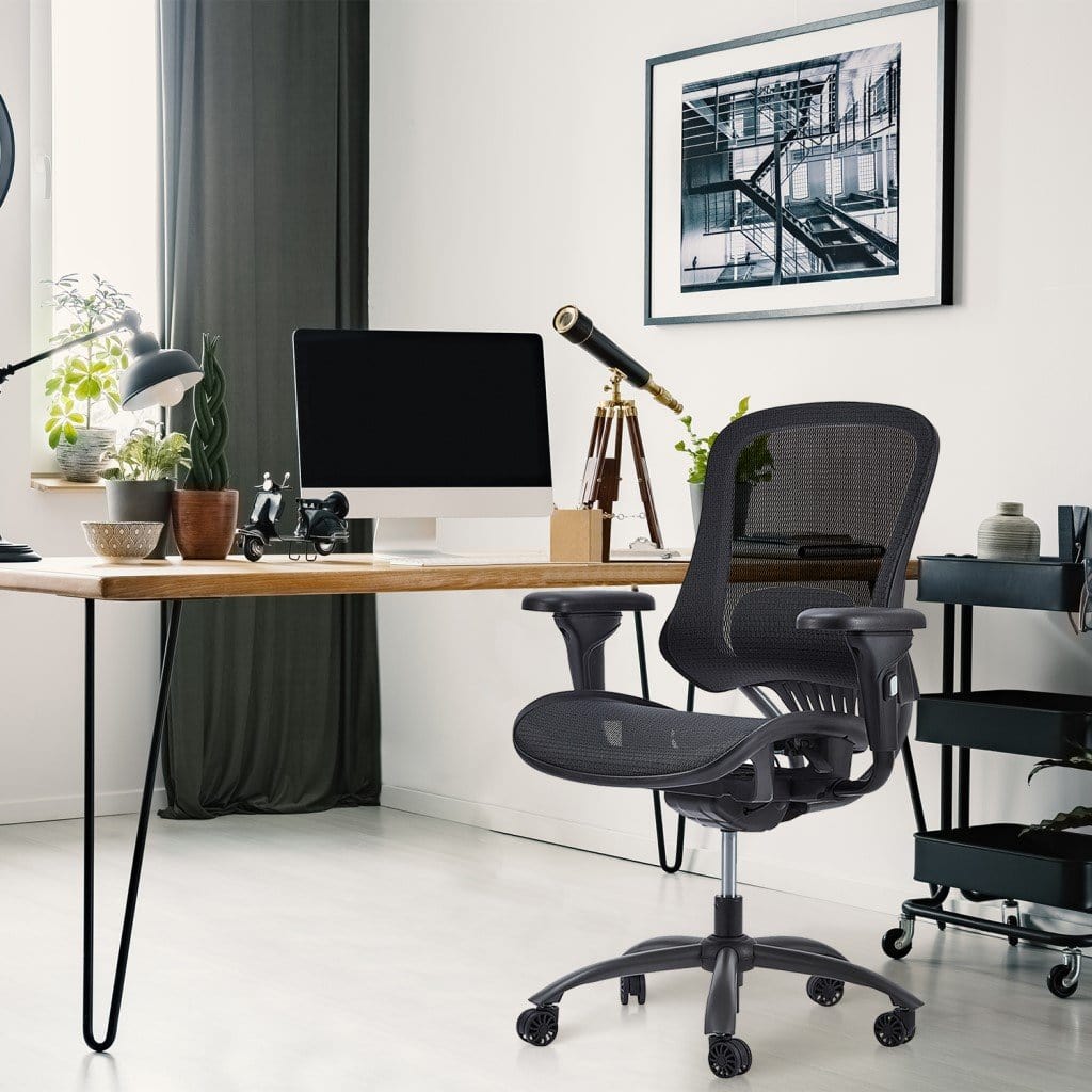 Mech Ergonomic Mesh Executive Chair With 2D Armrest